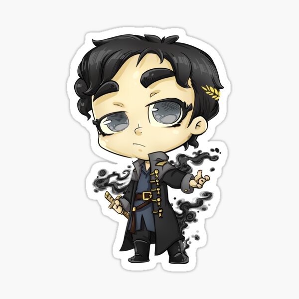 "The Darkling (General Kirigan) chibi " Sticker for Sale by ...