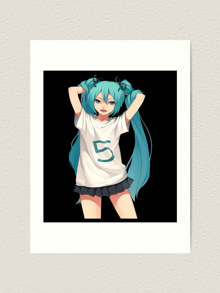 "Hatsune Miku" Art Print for Sale by seyd-art | Redbubble