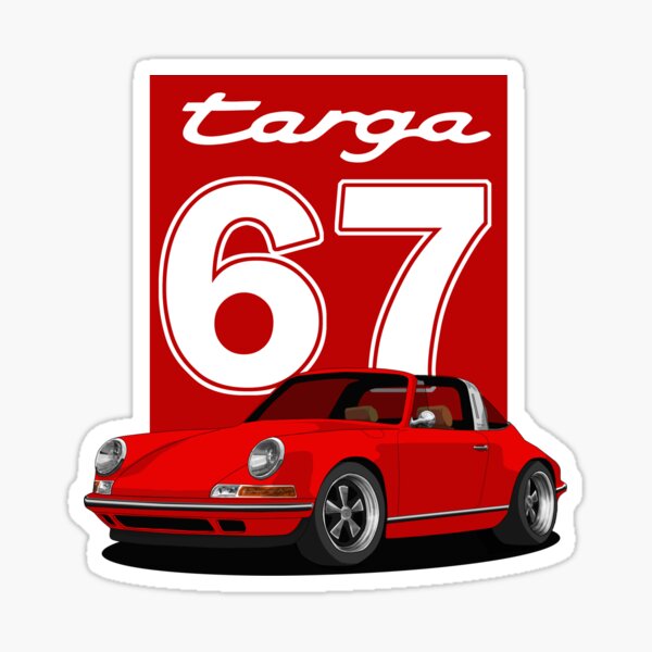 Sticker: Targa | Redbubble