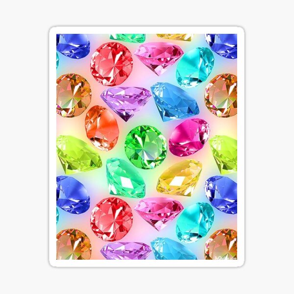 "Diamond" Sticker for Sale by hala1525 | Redbubble