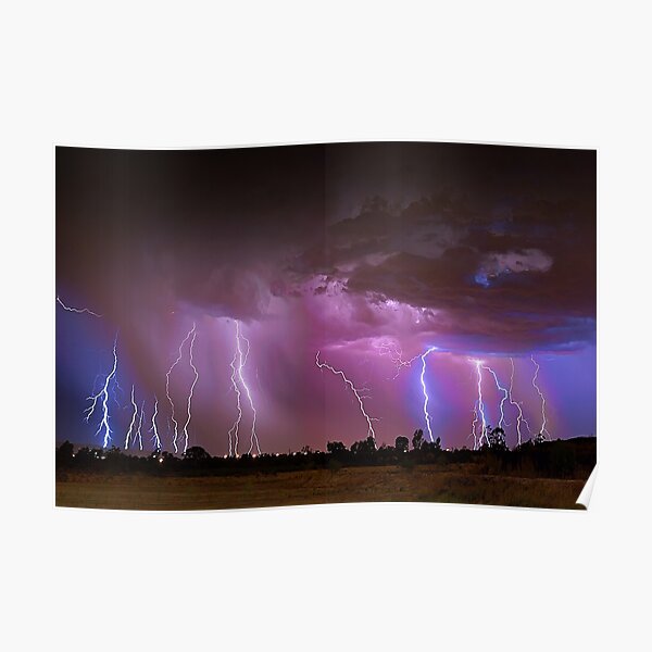 Thunderstorm Posters | Redbubble