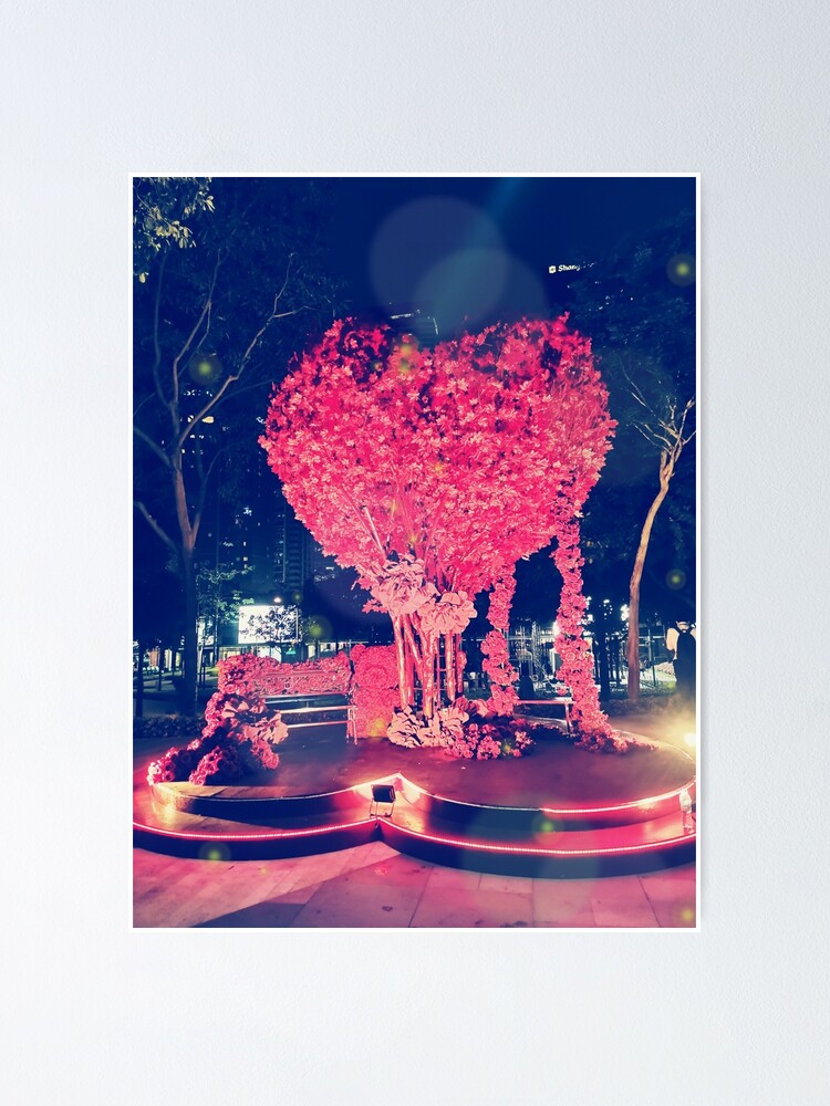 "Red heart" Poster by Artworx88 | Redbubble