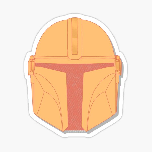 "Mando" Sticker for Sale by Hydriaillus | Redbubble