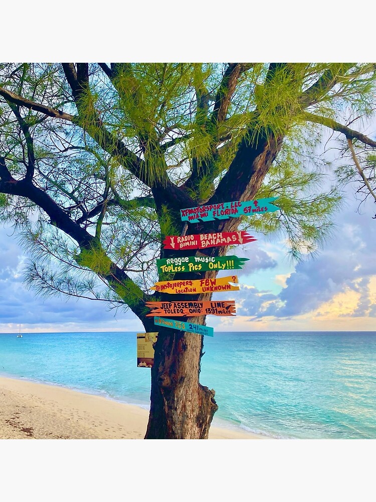 "Bimini Road Map " Art Print for Sale by Brandimage | Redbubble