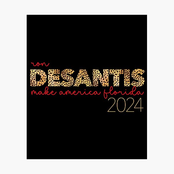 "Daddy DeSantis 2024 Retro Make America Wahlen in Florida" Fotodruck ...