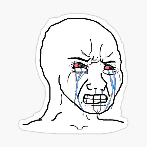 Crying Wojak Meme Gifts & Merchandise | Redbubble