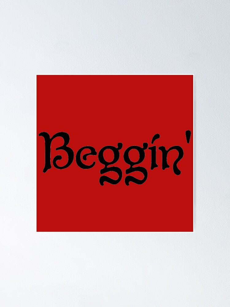 "Måneskin - Beggin'" Poster for Sale by Lmakesstuff | Redbubble