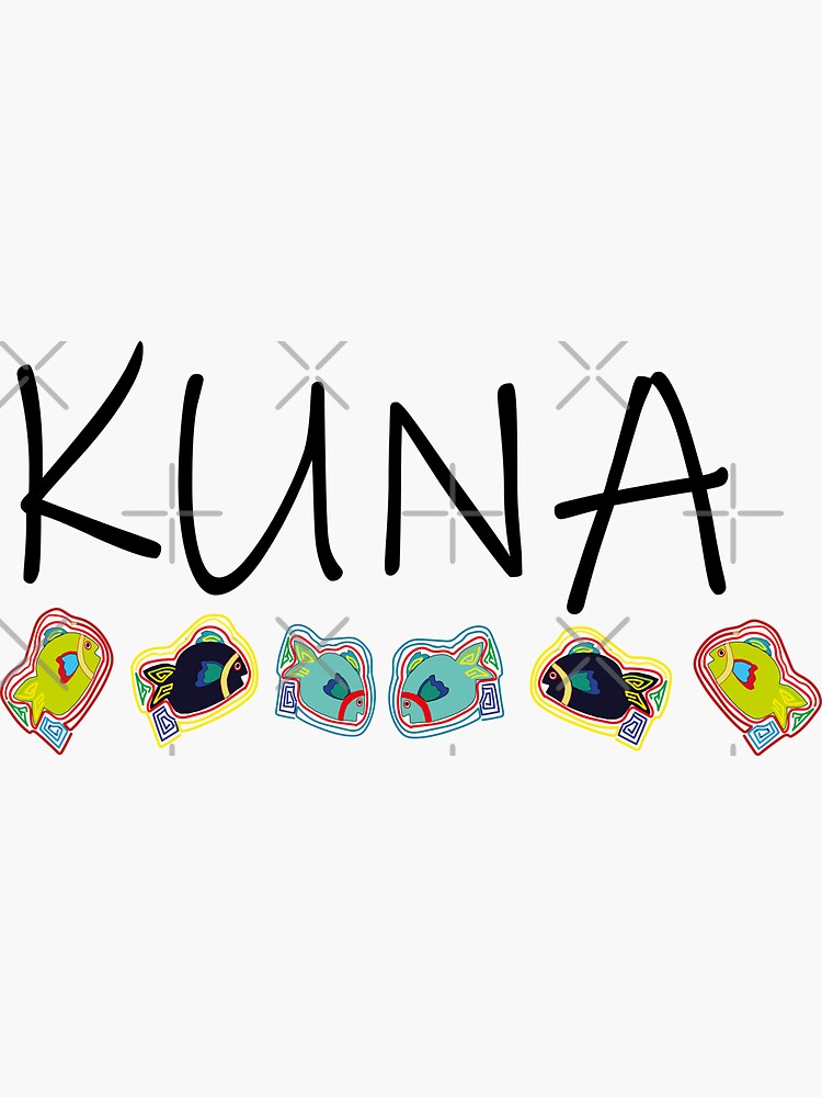 " Kuna sticker" Sticker for Sale by RohuDesigns | Redbubble