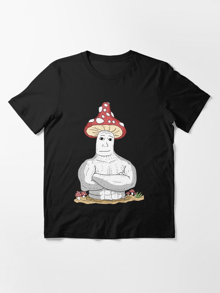 "shroomjack, mushroom wojak." T-shirt for Sale by jjartanddrawing ...