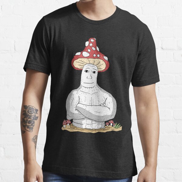 "shroomjack, mushroom wojak." T-shirt for Sale by jjartanddrawing ...