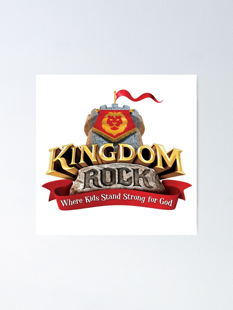 "Kingdom Rock Logo" Poster for Sale by joabs988 | Redbubble
