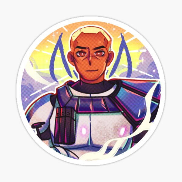 "Captain Rex" Sticker for Sale by psykins | Redbubble