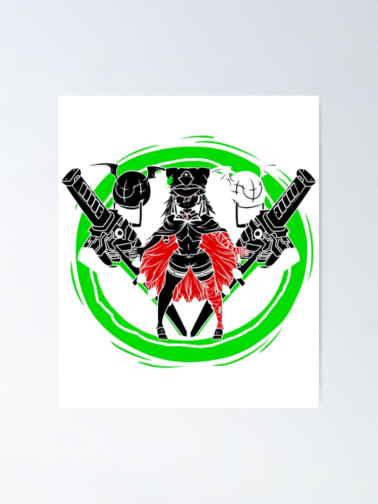 "Guilty Gear Ramlethal Guilty Gear Ramlethal - Roman Cancel" Poster by ...