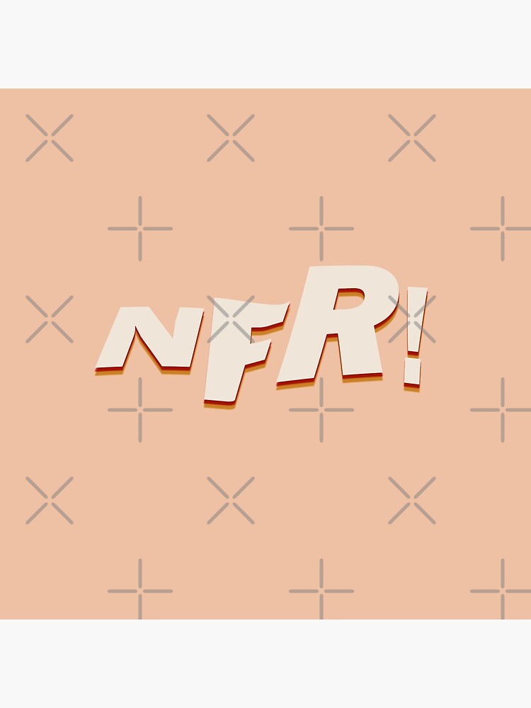"NFR!" Poster for Sale by vbsartwork | Redbubble