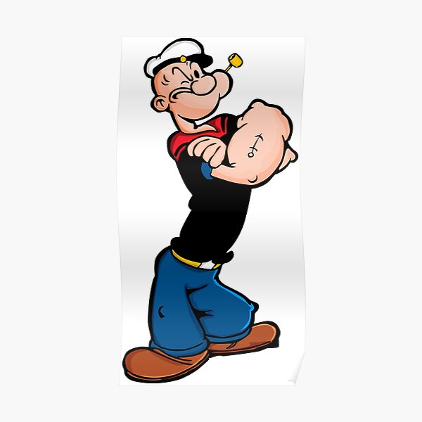 Popeye Posters | Redbubble