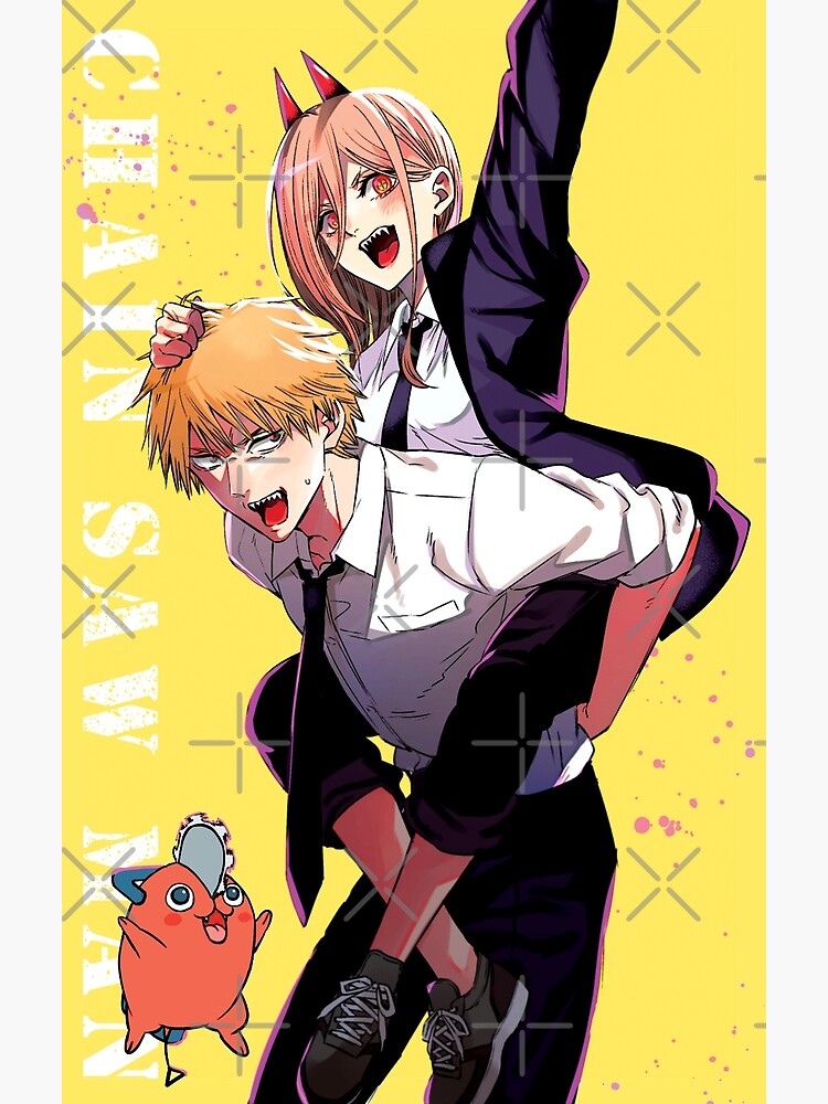 "Denji and Power" Poster for Sale by Spectrae | Redbubble