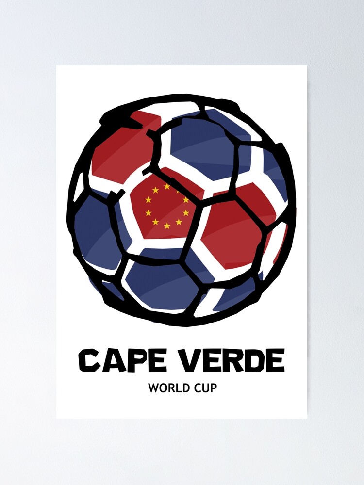 "Cape Verde Football Country Flag" Poster for Sale by KewaleeTee ...