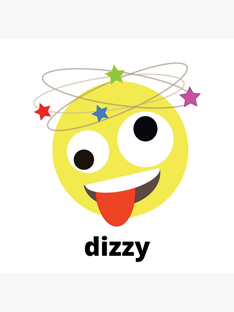 "dizzy" Sticker for Sale by mexatk | Redbubble