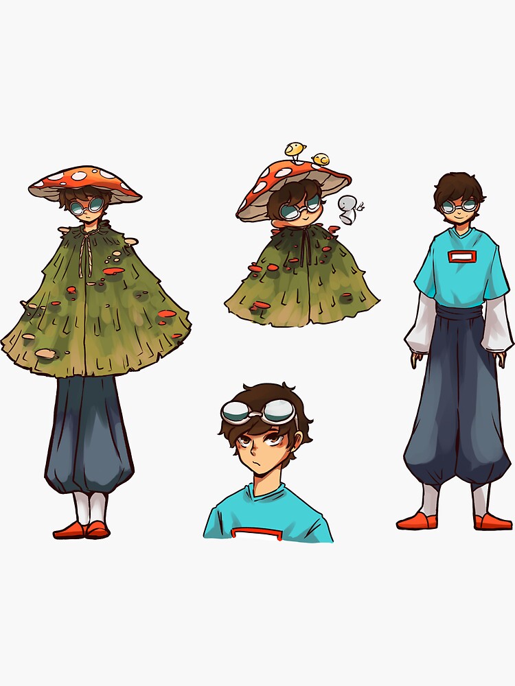 "Georgenotfound sticker set" Sticker for Sale by Spookytween | Redbubble