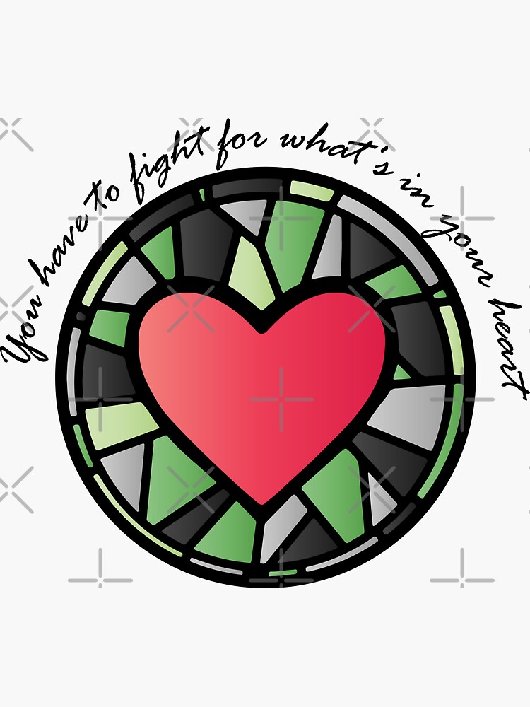 Dragon Age Aro Pride Heart Sticker For Sale By Cassdarling Redbubble
