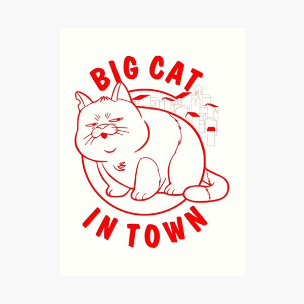 "Machiavelli Cat from Luca Pixar movie" Art Print for Sale by ...