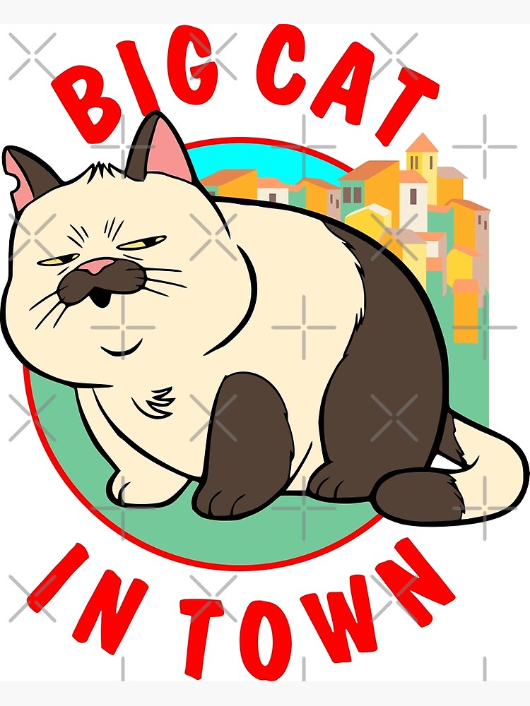 "Machiavelli Cat from Luca Pixar movie" Art Print by teenysophia ...