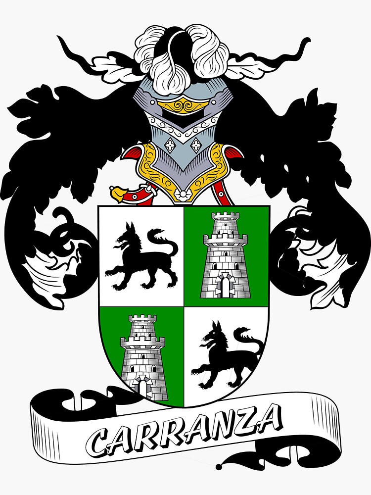 "Carranza" Sticker by HaroldHeraldry | Redbubble