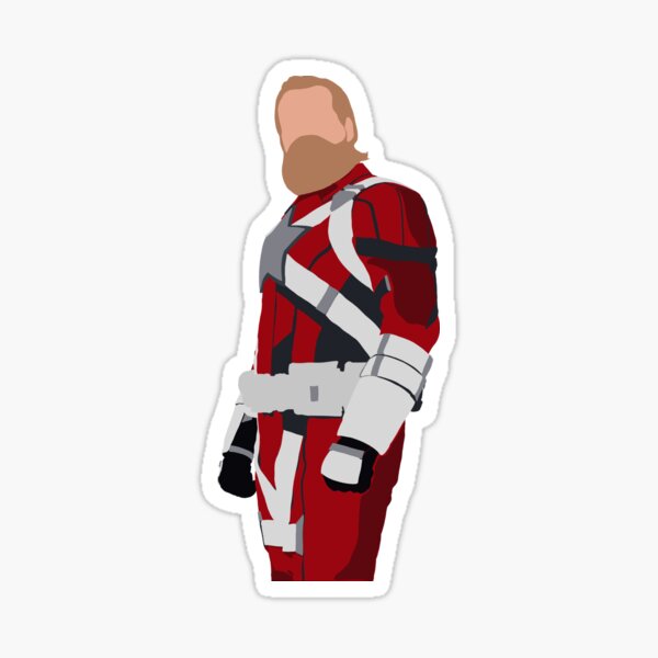 "Alexei / Red Guardian" Sticker for Sale by cgale | Redbubble