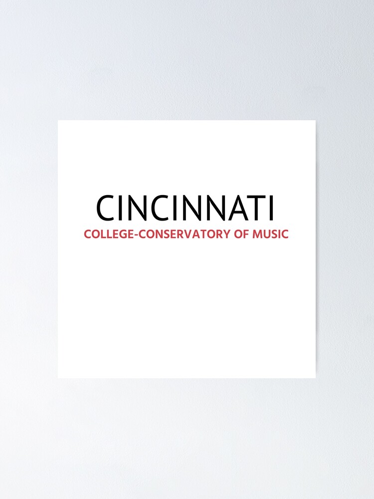 "Cincinnati CCM" Poster for Sale by haychis | Redbubble