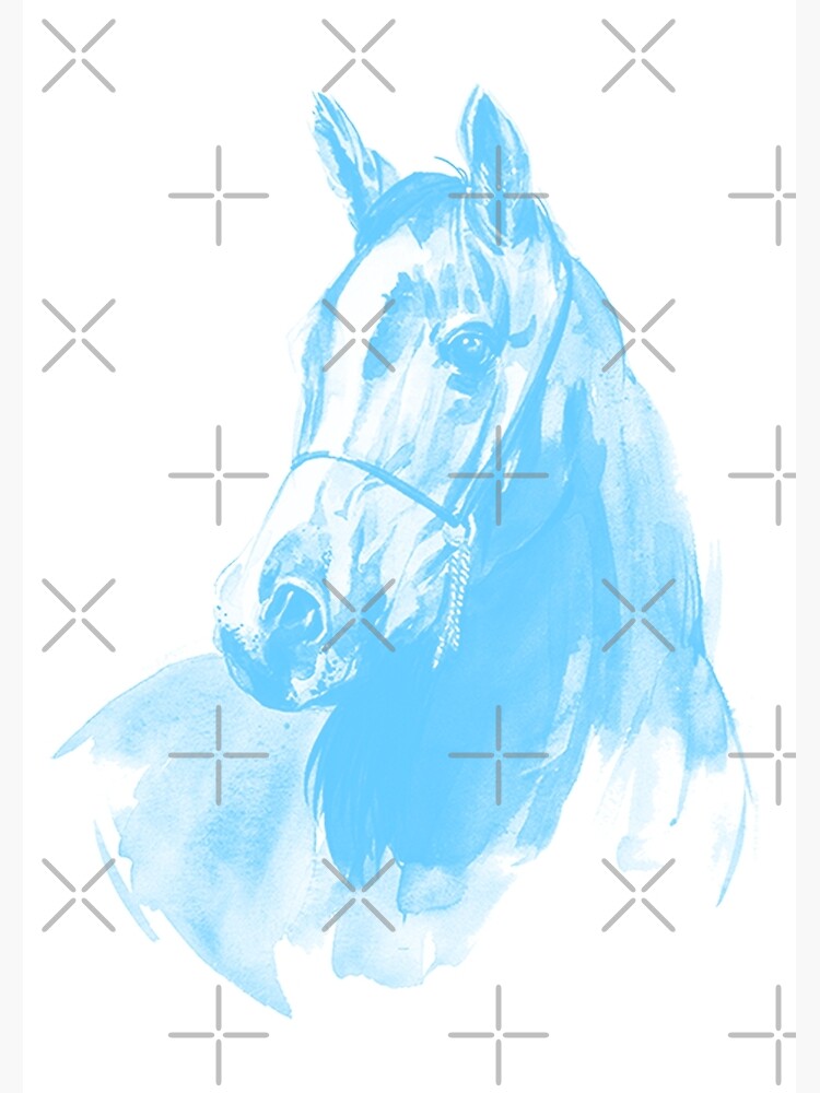 Lámina artística «Arte del caballo, arte gráfico del caballo salvaje ...