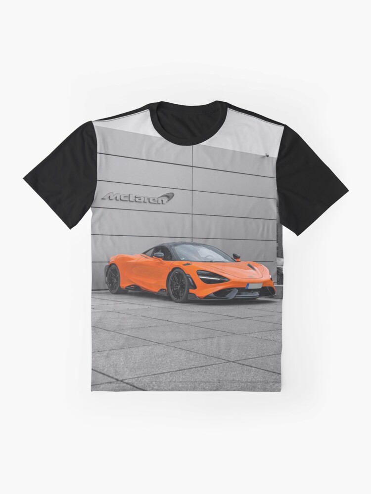 "McLaren 765LT orange monochrome" Graphic T-Shirt by terrificcars ...