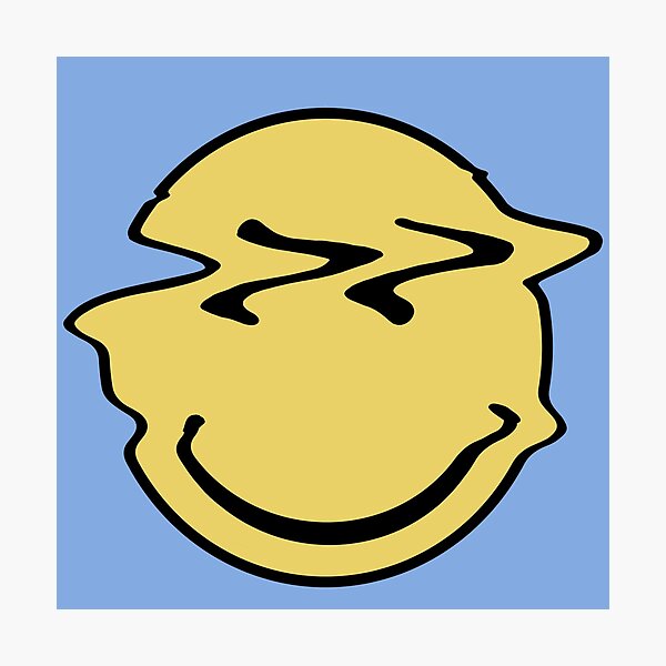"Distorted Smiley Face" Photographic Print for Sale by itsbellabell ...