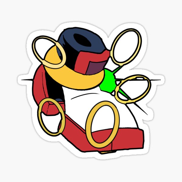 "Chaos Control" Sticker for Sale by LizzEMarie | Redbubble