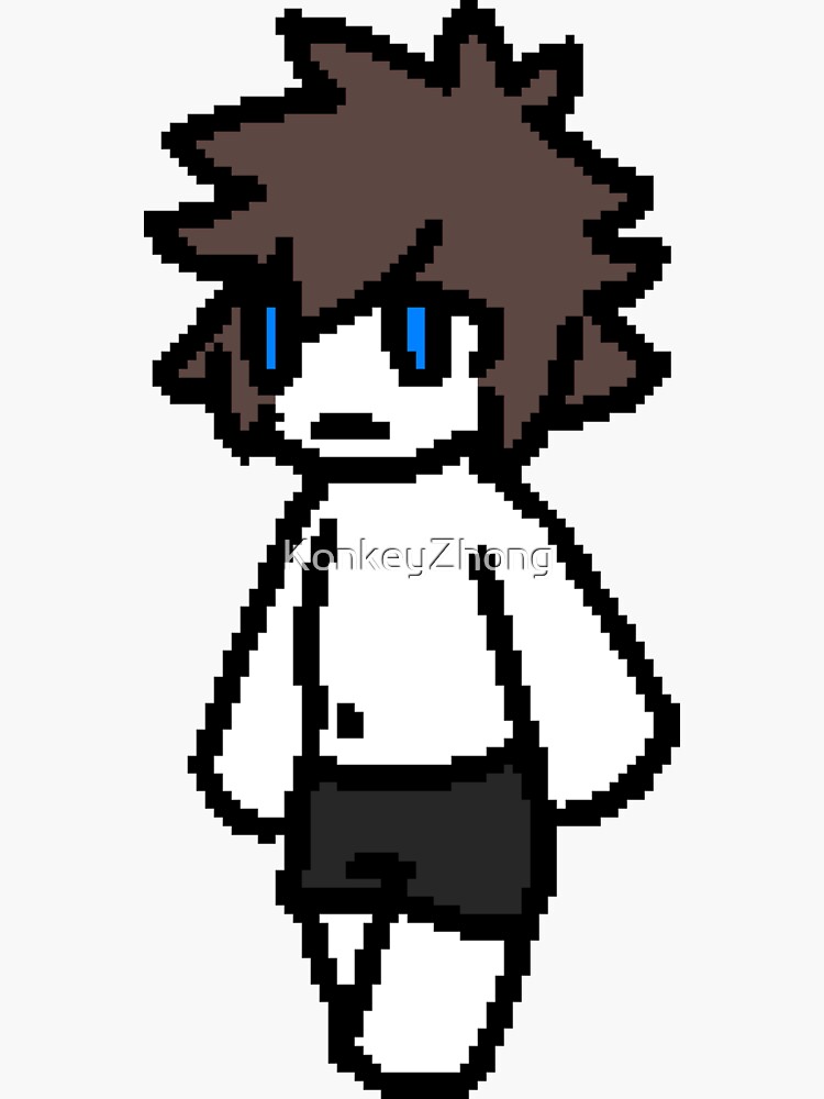 "Changed - Lin Walking Sprite" Sticker for Sale by KonkeyZhong | Redbubble