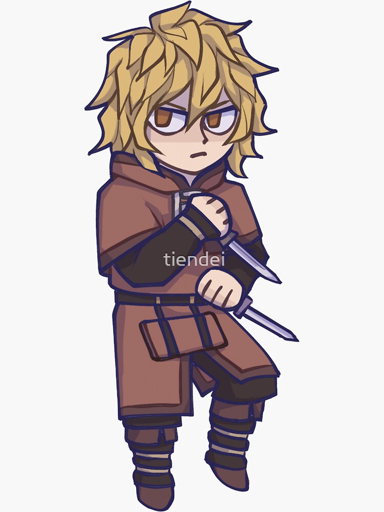 "Thorfinn" Sticker for Sale by tiendei | Redbubble