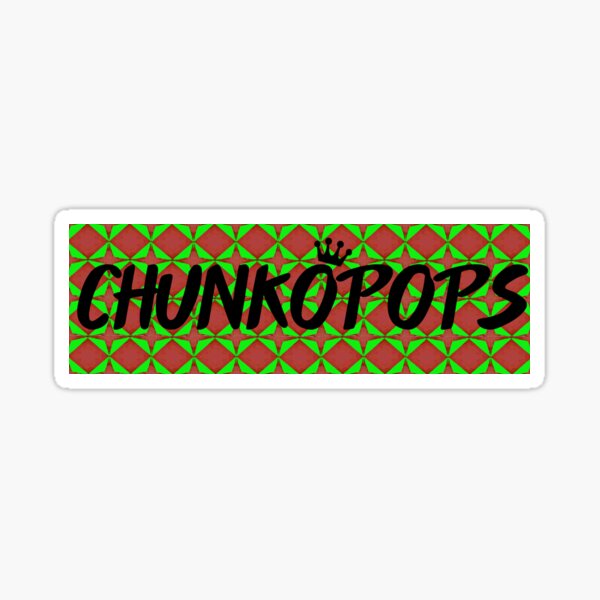 "Chunkopops Enhanced Edition" Sticker for Sale by dixieflatliner ...
