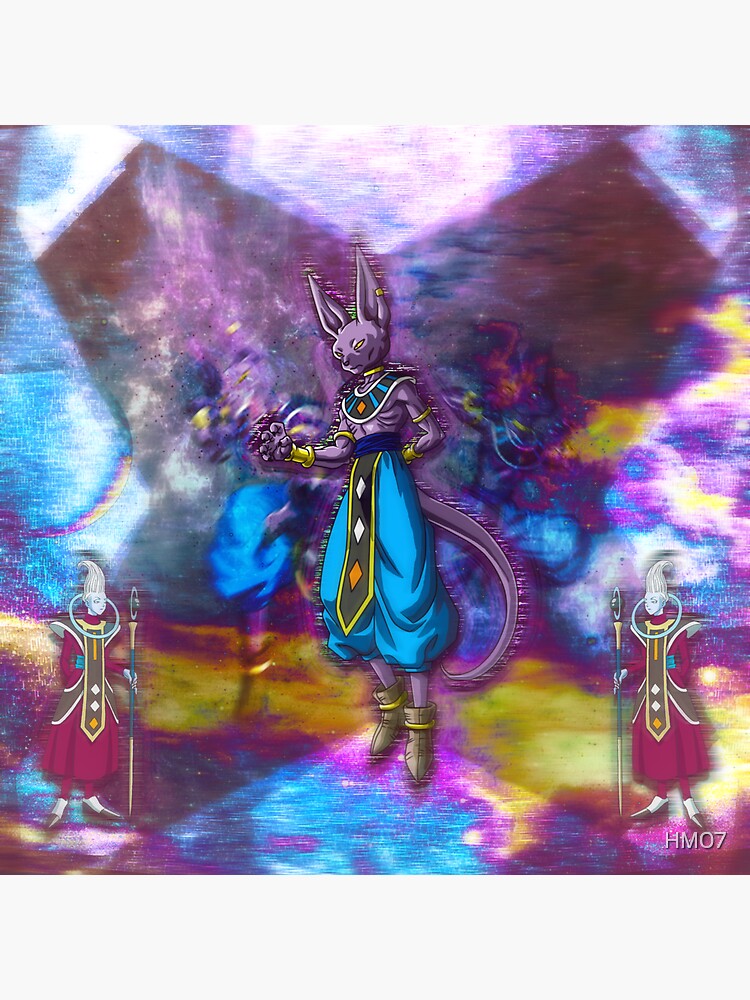 "Lord Beerus" Sticker by HM07 | Redbubble
