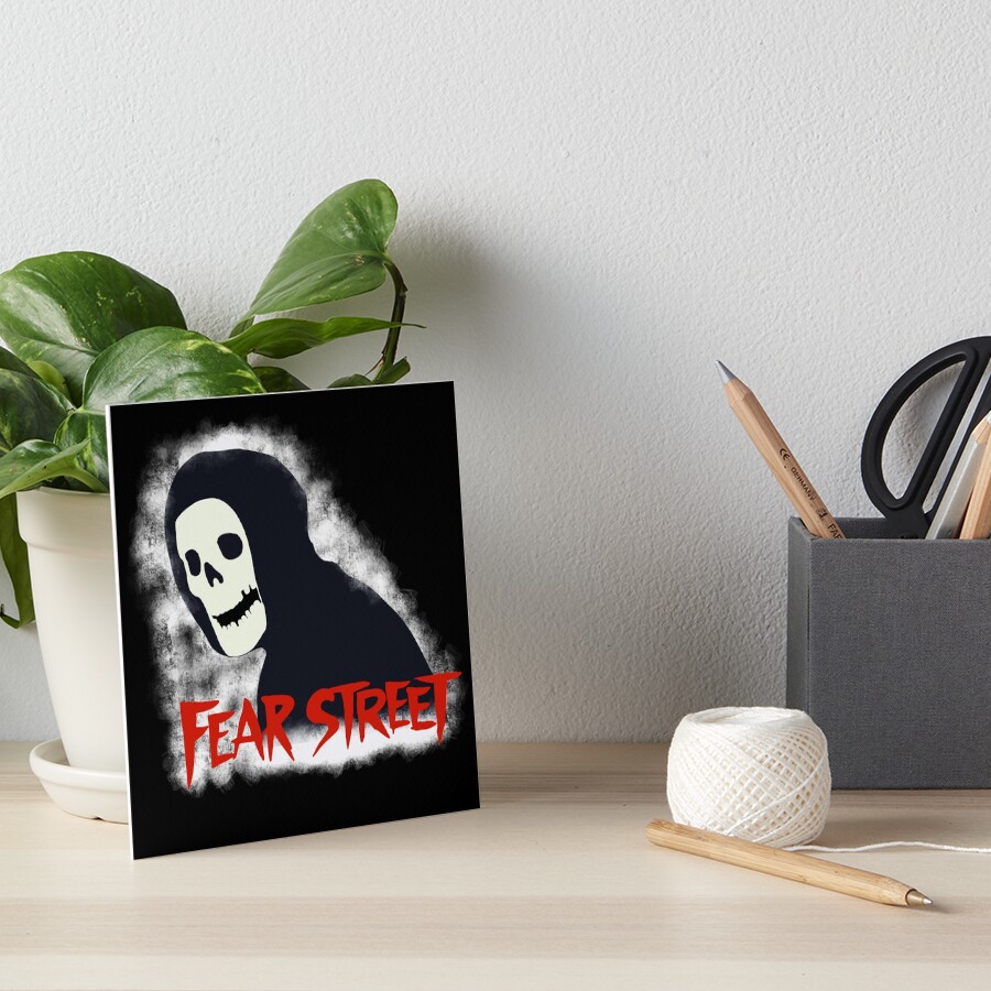 "Fear street | Skull mask " Art Board Print for Sale by Katedmz | Redbubble