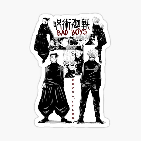 "Bad boys" Sticker for Sale by lued | Redbubble
