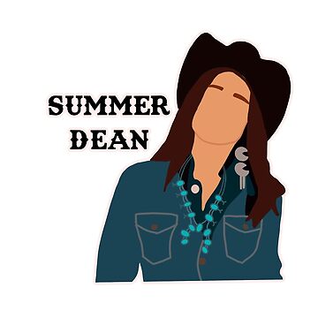 "Summer Dean" Sticker for Sale by bayli-quick | Redbubble