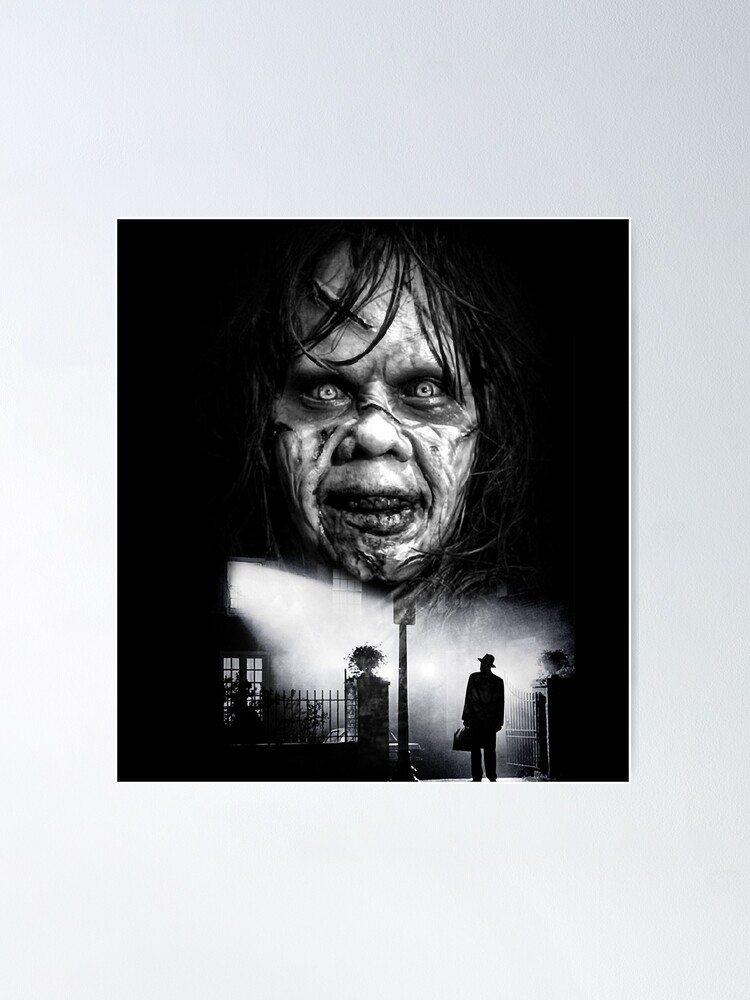 The Exorcist 1973 Horror Movie Poster Designed & Sold By Fleshy Mentor