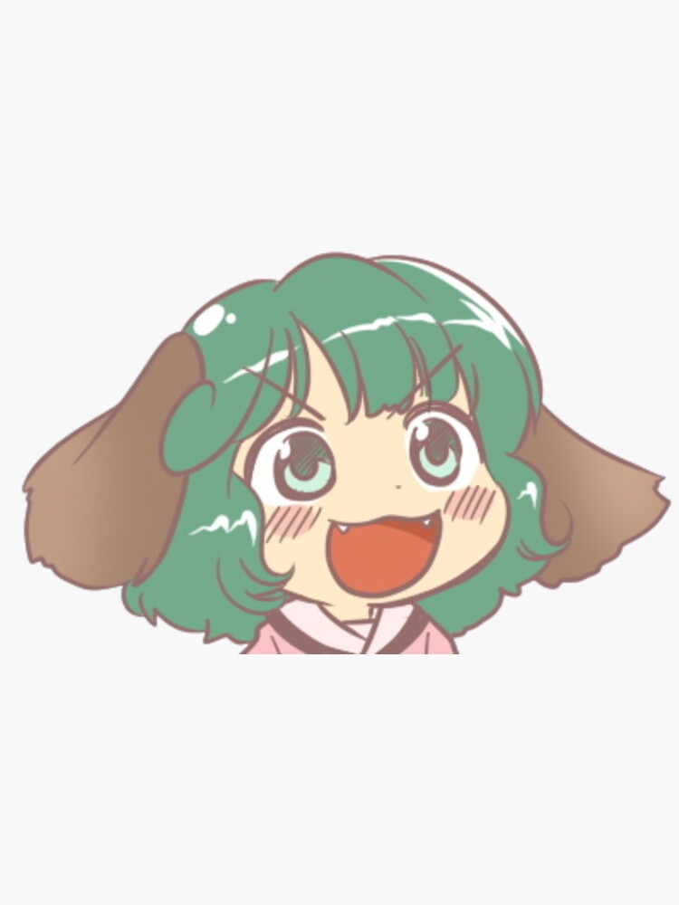 "Touhou Ohayou Gyate Gyate" Sticker for Sale by cryscotti | Redbubble