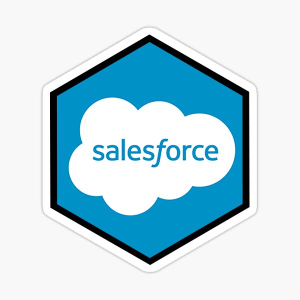 "Salesforce Hexagon" Sticker for Sale by JFKsStickers | Redbubble
