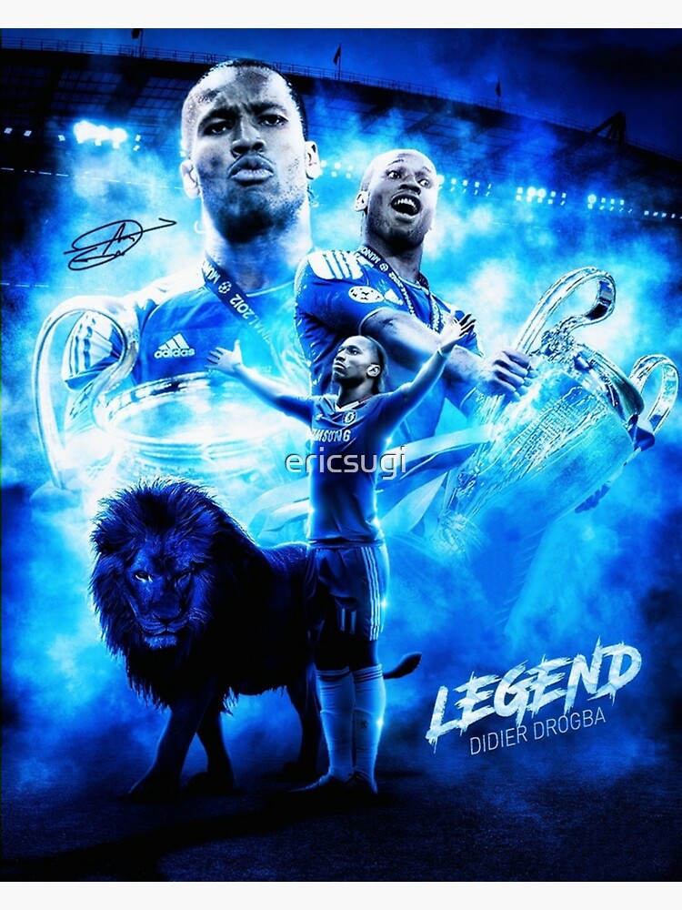 "Wallpaper Drogba Art" Sticker for Sale by ericsugi | Redbubble