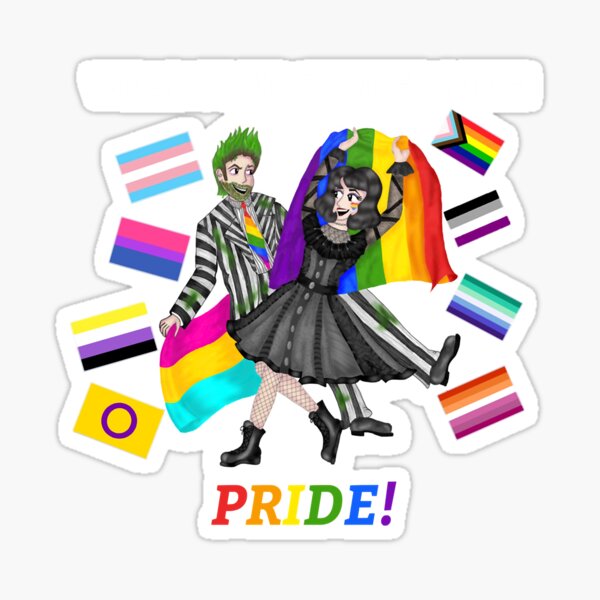 "Wear your stripes with pride beetle,juice colorful classic " Sticker ...