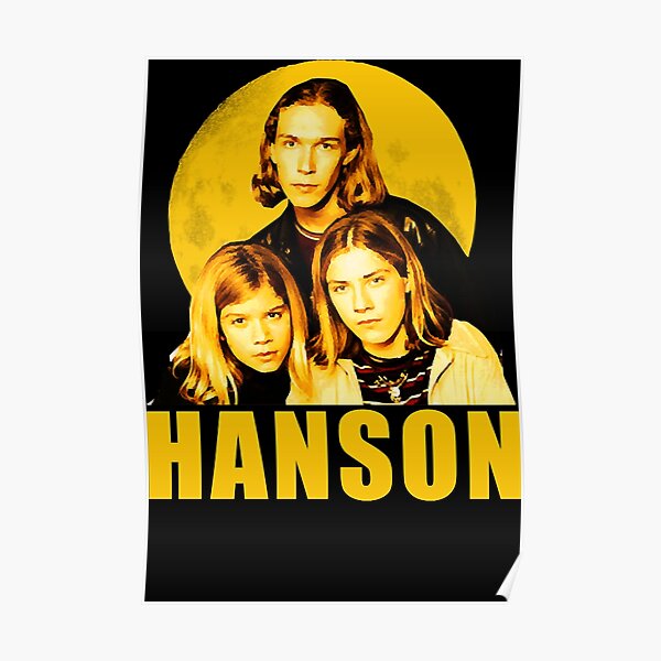 "Hanson " Poster for Sale by zzaShiley | Redbubble