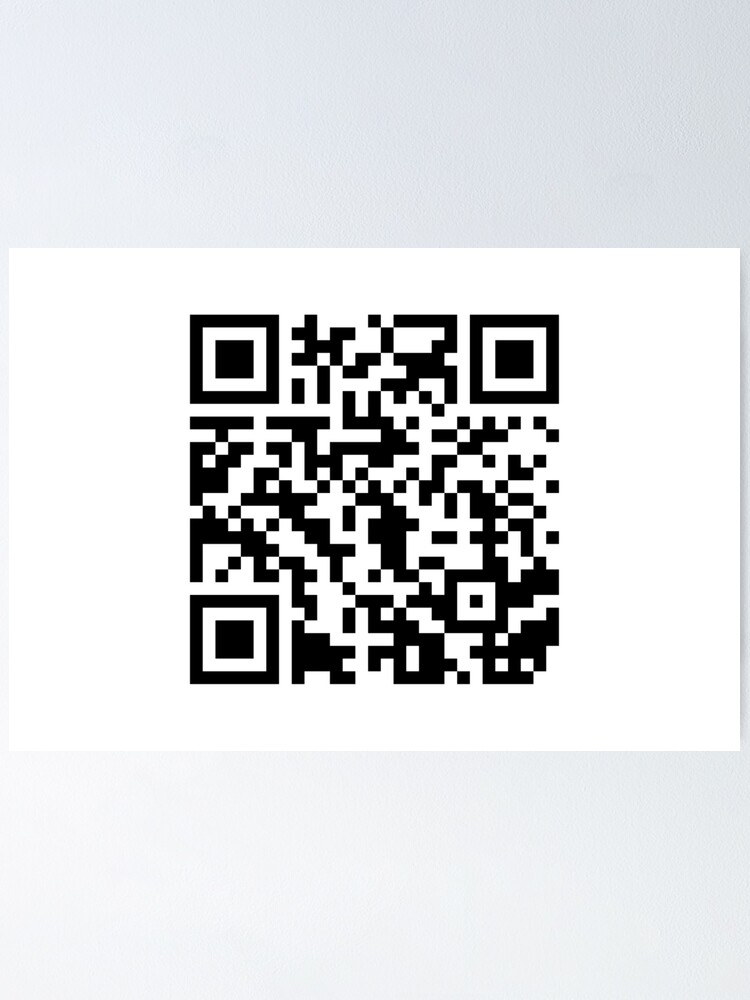 "Random Youtube Meme QR Code" Poster by StarkyBatLK | Redbubble