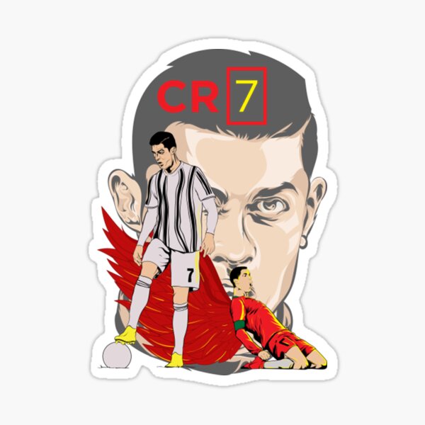 "Cristiano Ronaldo Cristiano Ronaldo cr7" Sticker for Sale by Cr7Fans ...