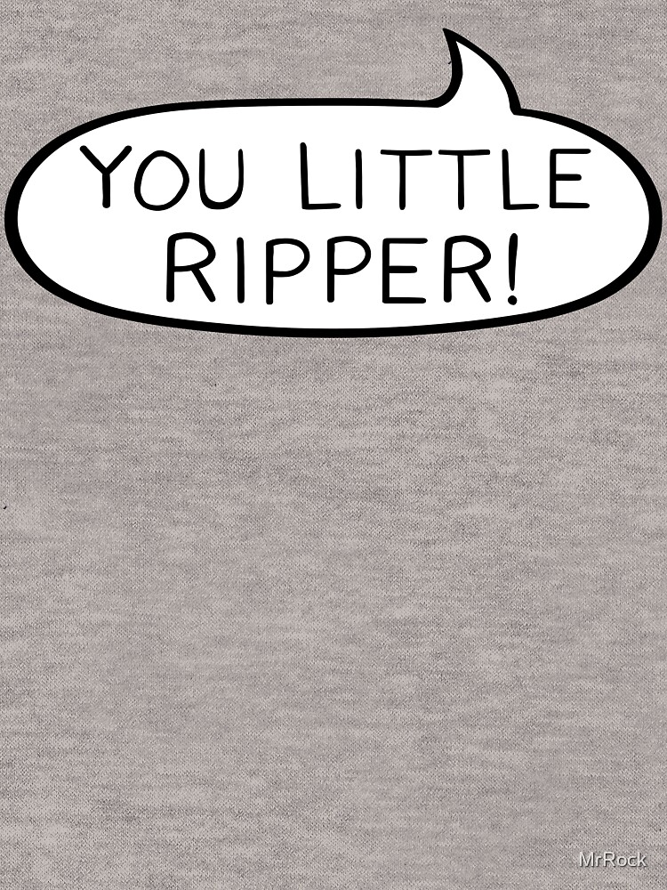 "Australian Slang Tee-You Little Ripper" Lightweight Hoodie by MrRock ...