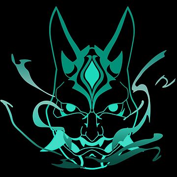 "Xiao Yaksha Mask - Genshin Impact Fan Art" Essential T-Shirt for Sale ...